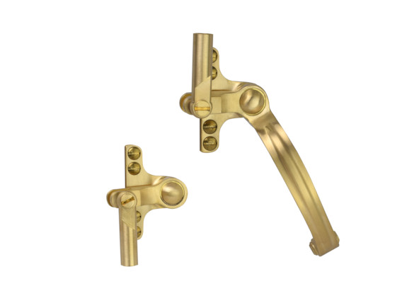 BP1040DU - Brass Premium Duplex Window Handle