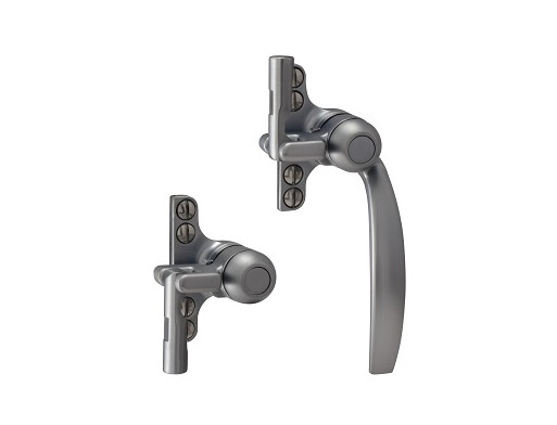 B918N09FDU - Arched Classic Duplex on 4-hole Backplate